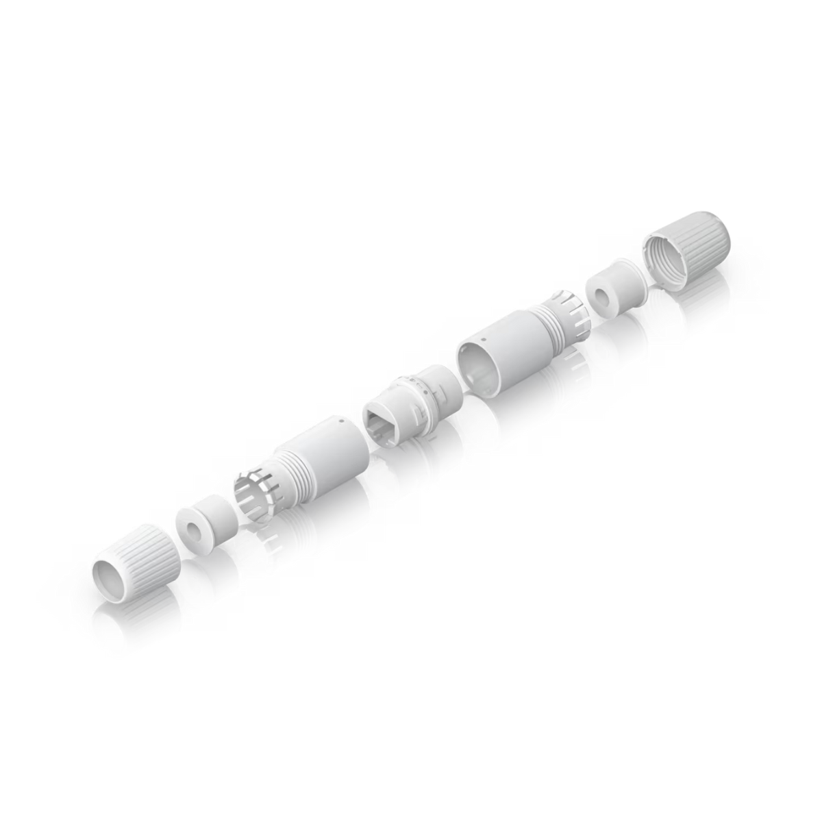 Ubiquiti RJ45 Inline Coupler Outdoor - 2-Pack - UACC-RJ45-Coupler-C6A ...