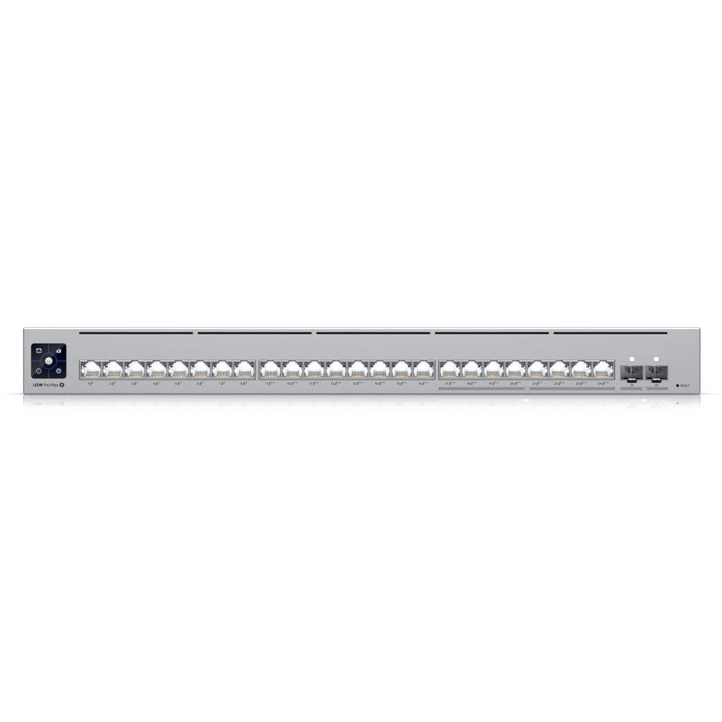 Ubiquiti UniFi Pro Max USW-Pro-Max-24-PoE 24-Port GbE Switch with PoE++ ...