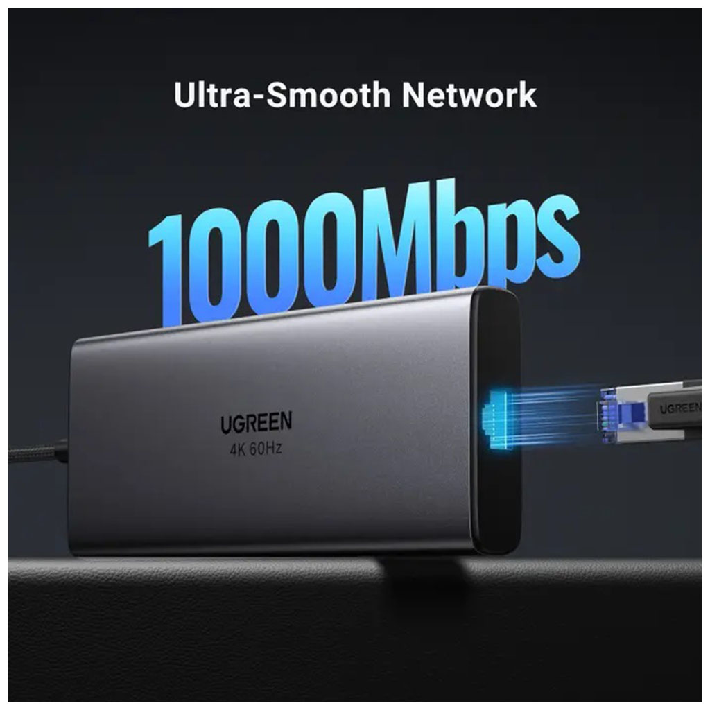 Ugreen 10-in-1 USB-C Hub with Dual 4K display - 45380 | Mwave