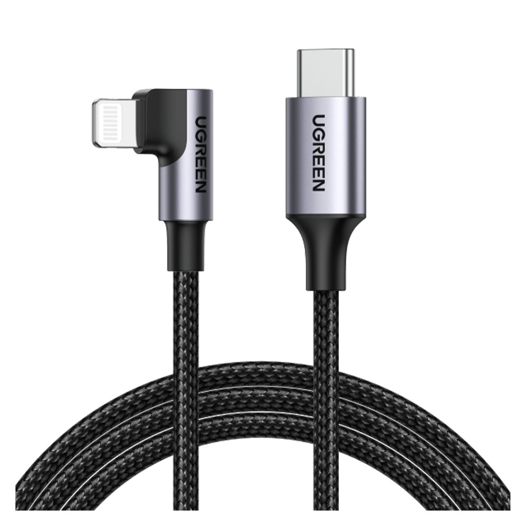 Ugreen 60765 2m 90 Degree USB-C to Lightning Cable - 60765 | Mwave