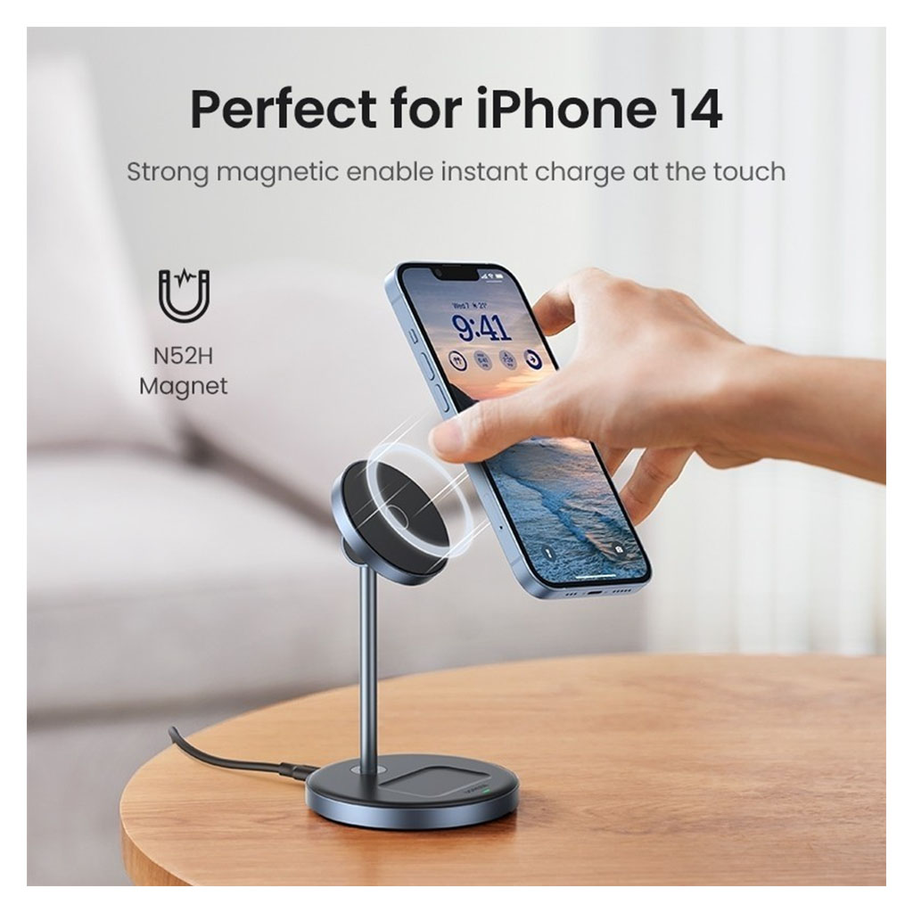 Ugreen 90668 2-in-1 Magnetic Wireless Charging Station - 90668 | Mwave