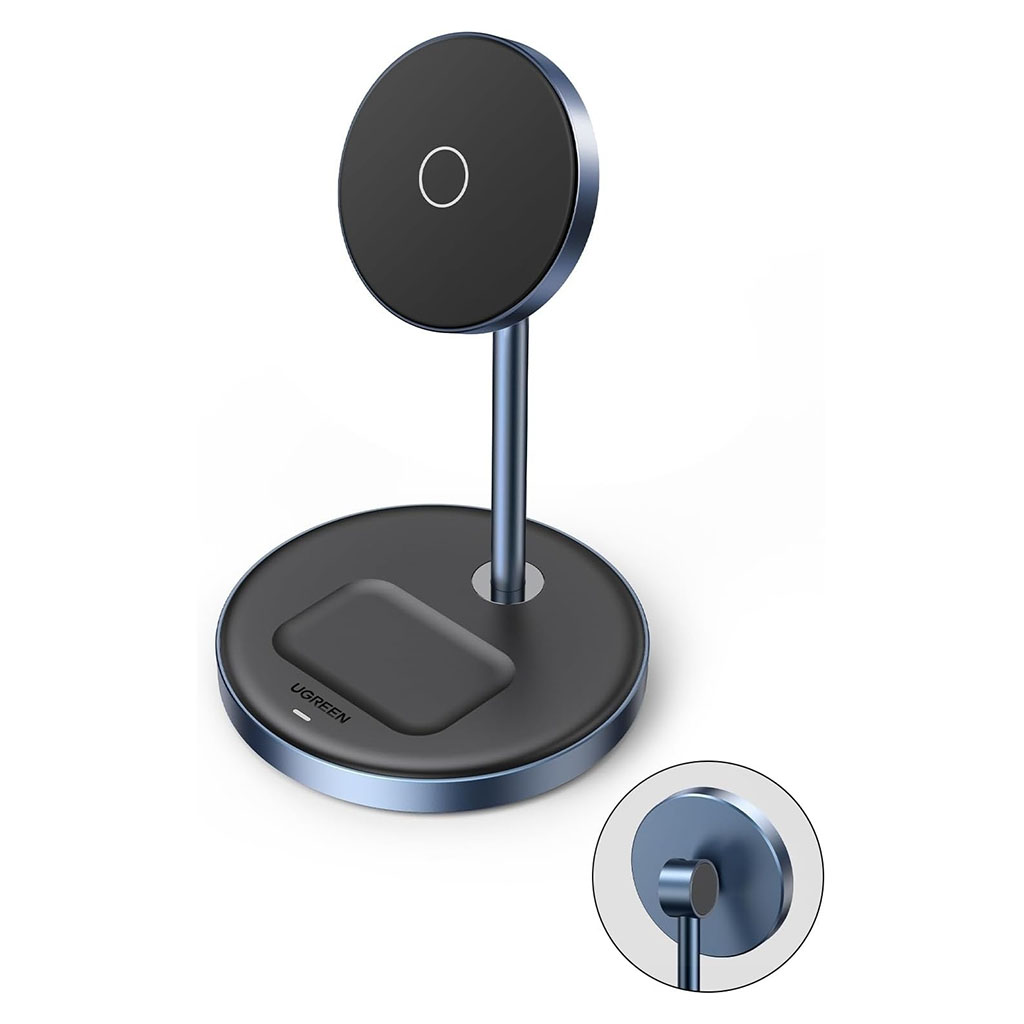 Ugreen 90668 2-in-1 Magnetic Wireless Charging Station - 90668 | Mwave