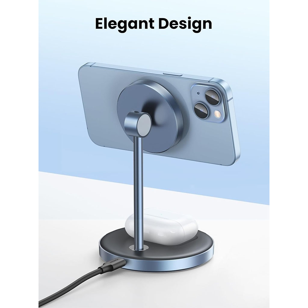 Ugreen 90668 2-in-1 Magnetic Wireless Charging Station - 90668 | Mwave