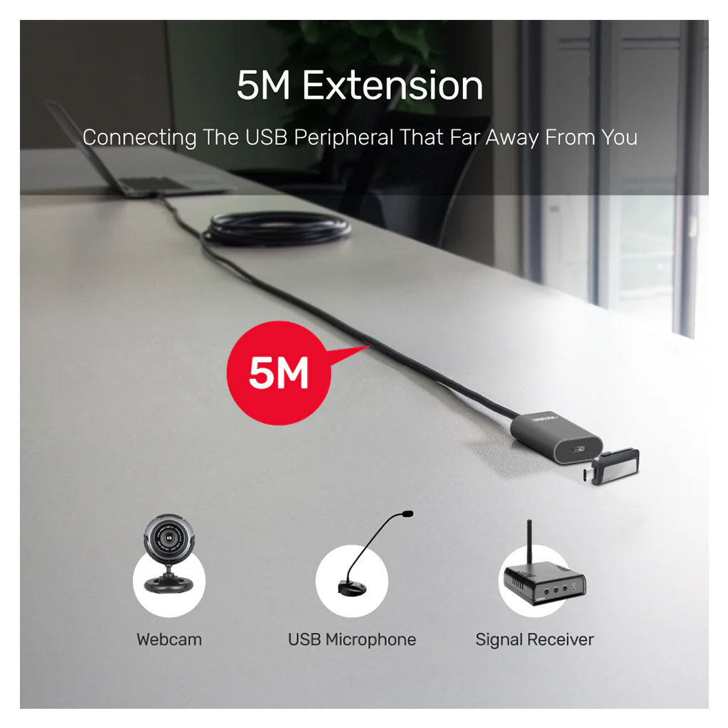 Unitek USB-C Active Extension Cable - U305A | Mwave