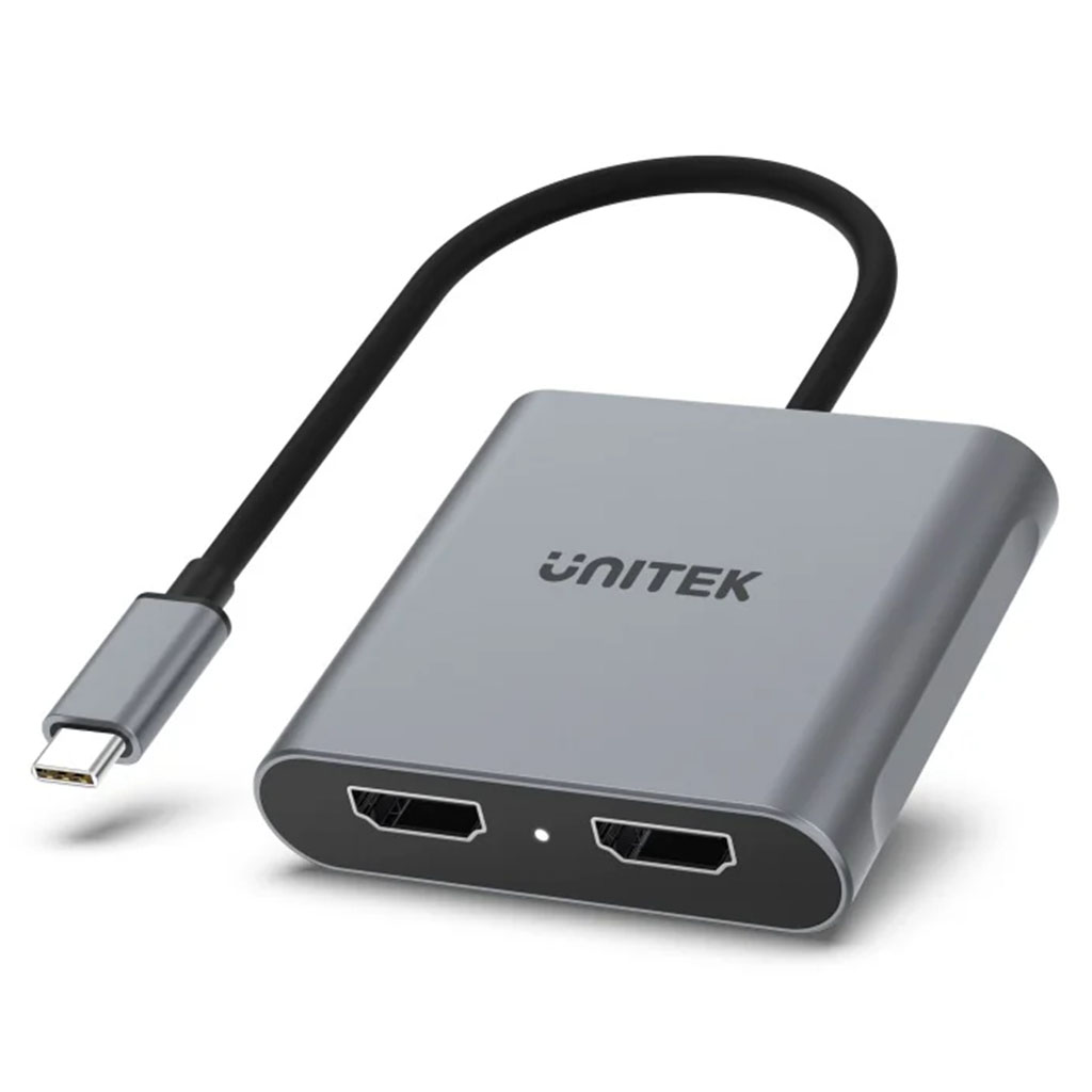 Unitek USB-C to Dual HDMI 4K Adapter - V1404B | Mwave