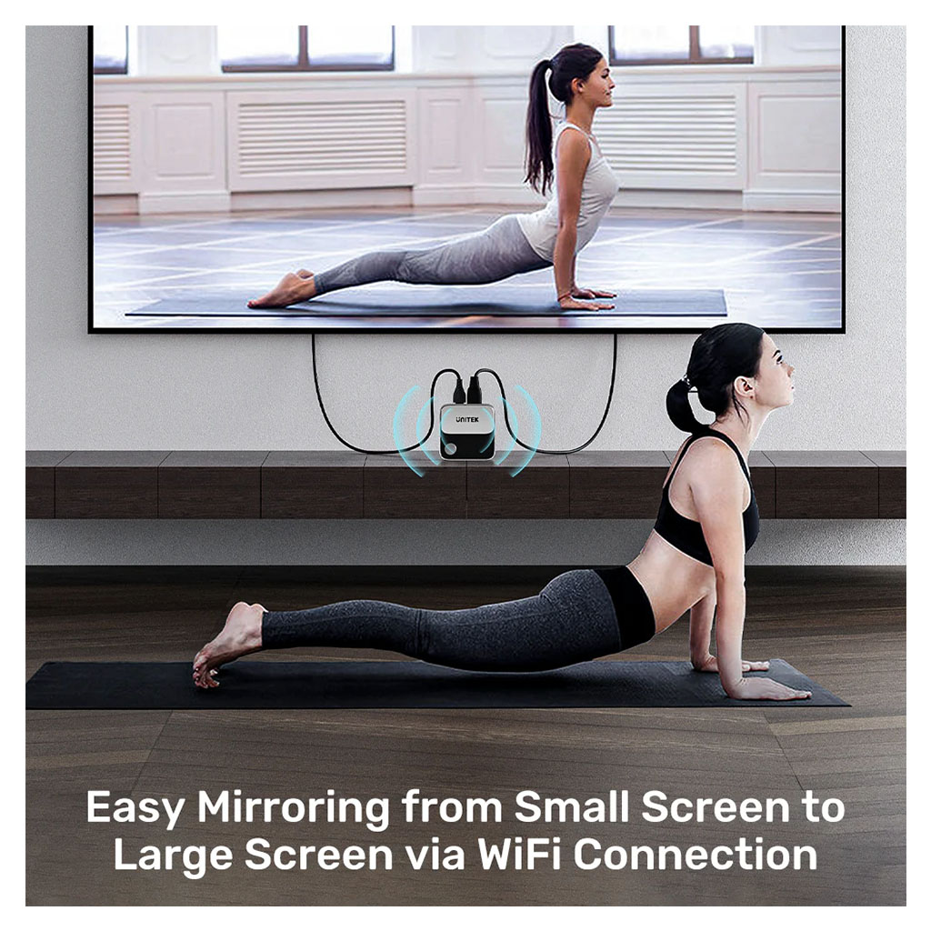 Unitek Wireless 4K Screen Mirroring Device - V1162B01 | Mwave