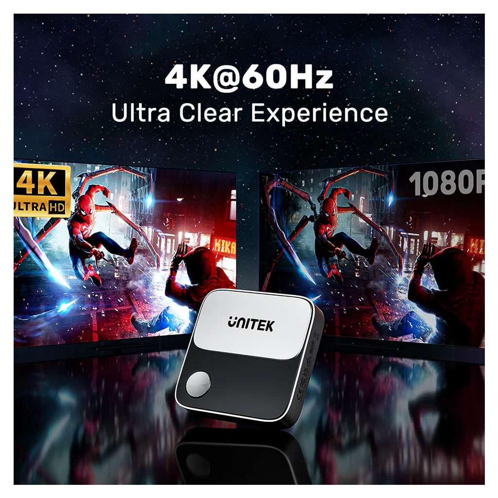 Unitek Wireless 4K Screen Mirroring Device - V1162B01 | Mwave