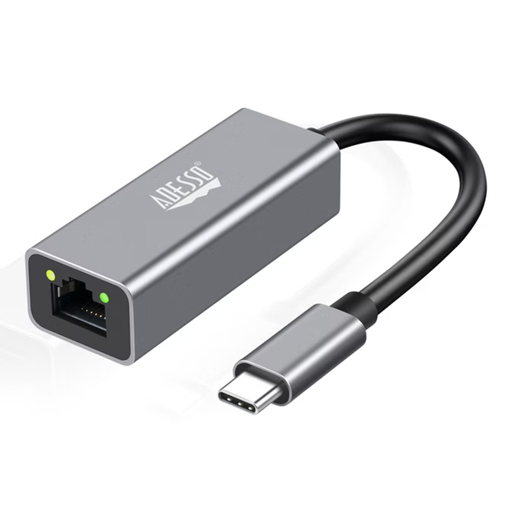 Adesso USB-C to Ethernet Network Adapter - AUH-5000 | Mwave