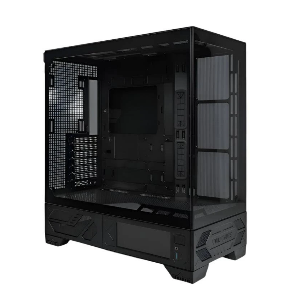 Valkyrie VK03 LCD Mid Tower Case - Black - Valkyrie VK03 Black LCD | Mwave