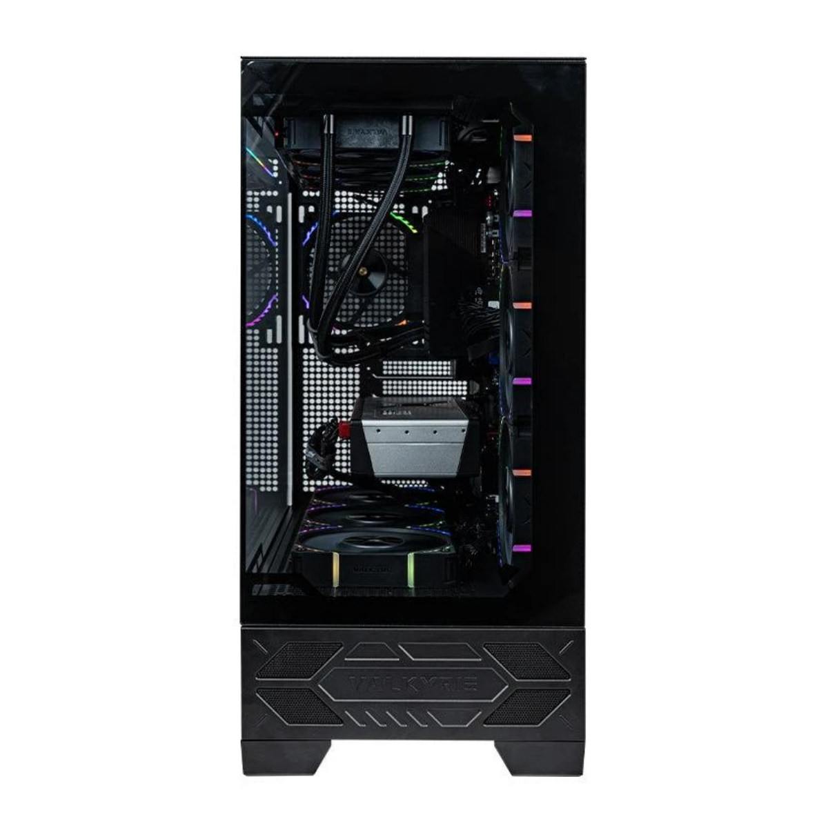 Valkyrie VK03 LCD Mid Tower Case - Black - Valkyrie VK03 Black LCD | Mwave