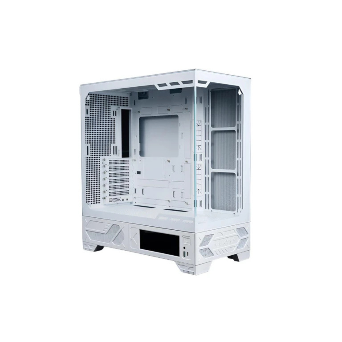 Valkyrie VK03 LCD Mid Tower Case - White - Valkyrie VK03 White LCD | Mwave