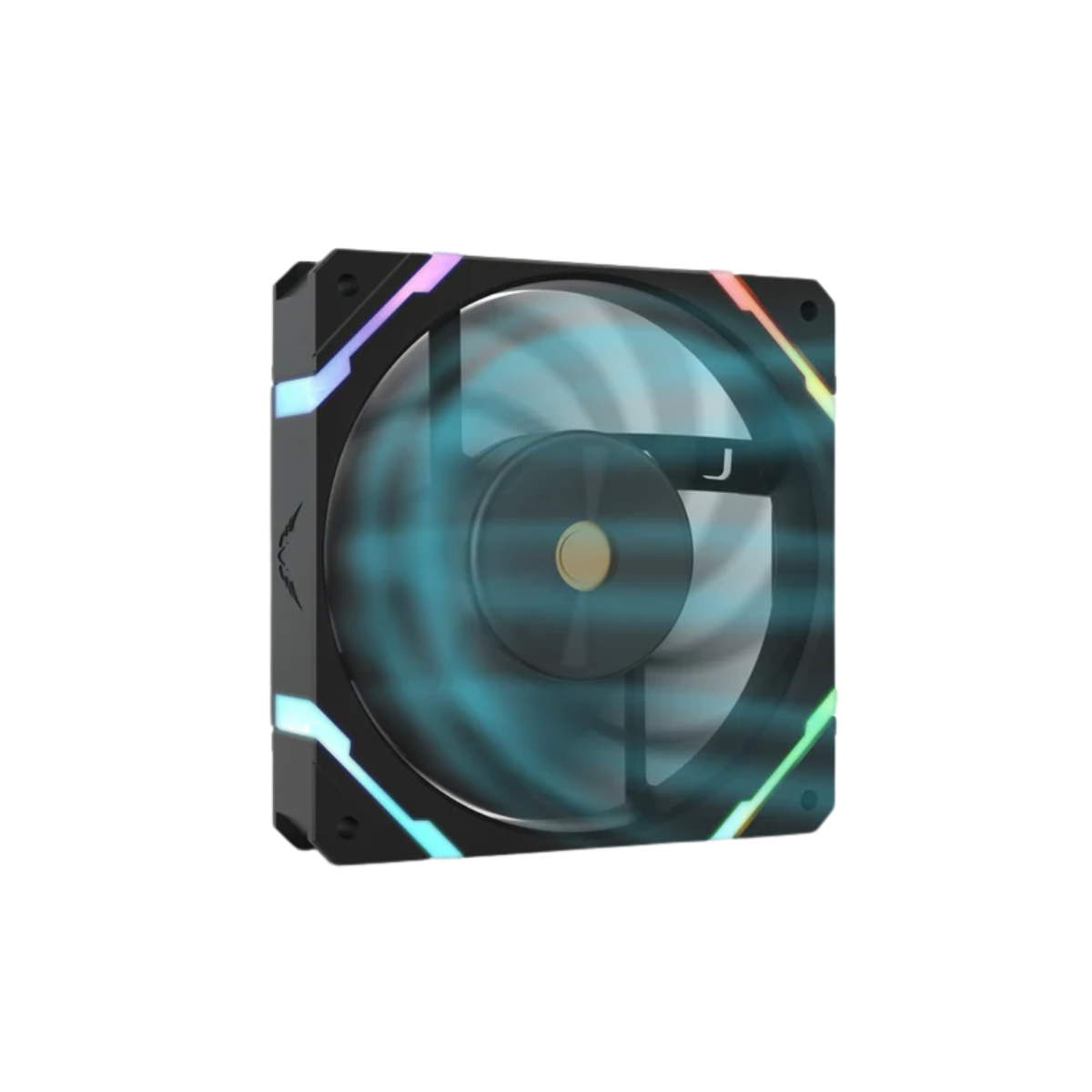 Valkyrie X12 FDB ARGB 120mm PWM Fan - Black - COOLVKX12B | Mwave