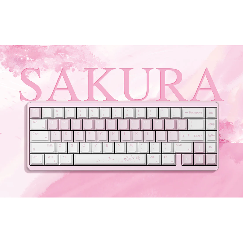 Varmilo Muse65 HE Sakura Mini Gaming Keyboard - Magnetic Jade Pro ...