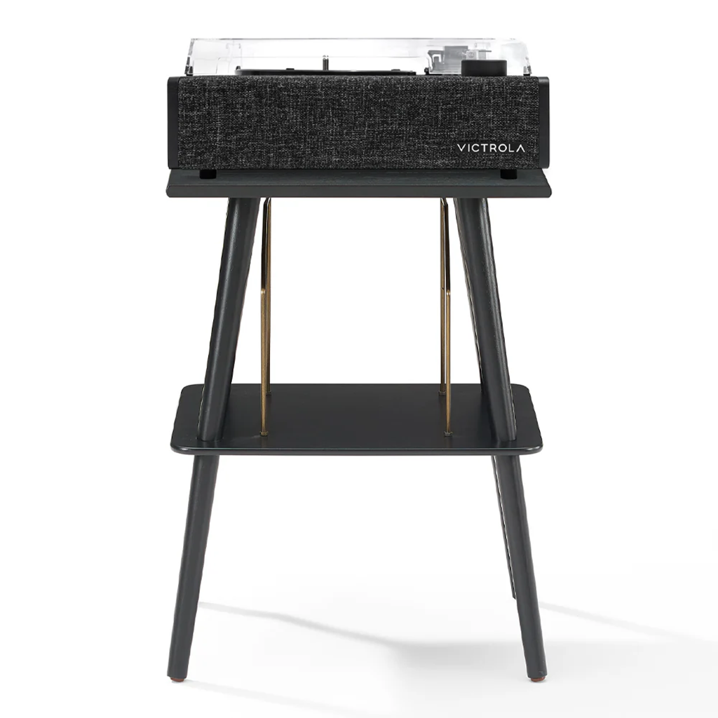 Victrola Eastwood II Turntable - Black + Entertainment Stand Bundle ...