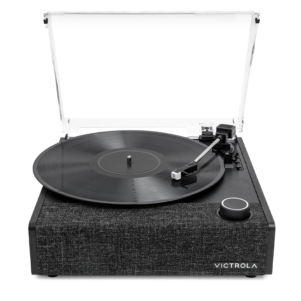 Victrola Eastwood II Turntable - Black + Entertainment Stand Bundle ...