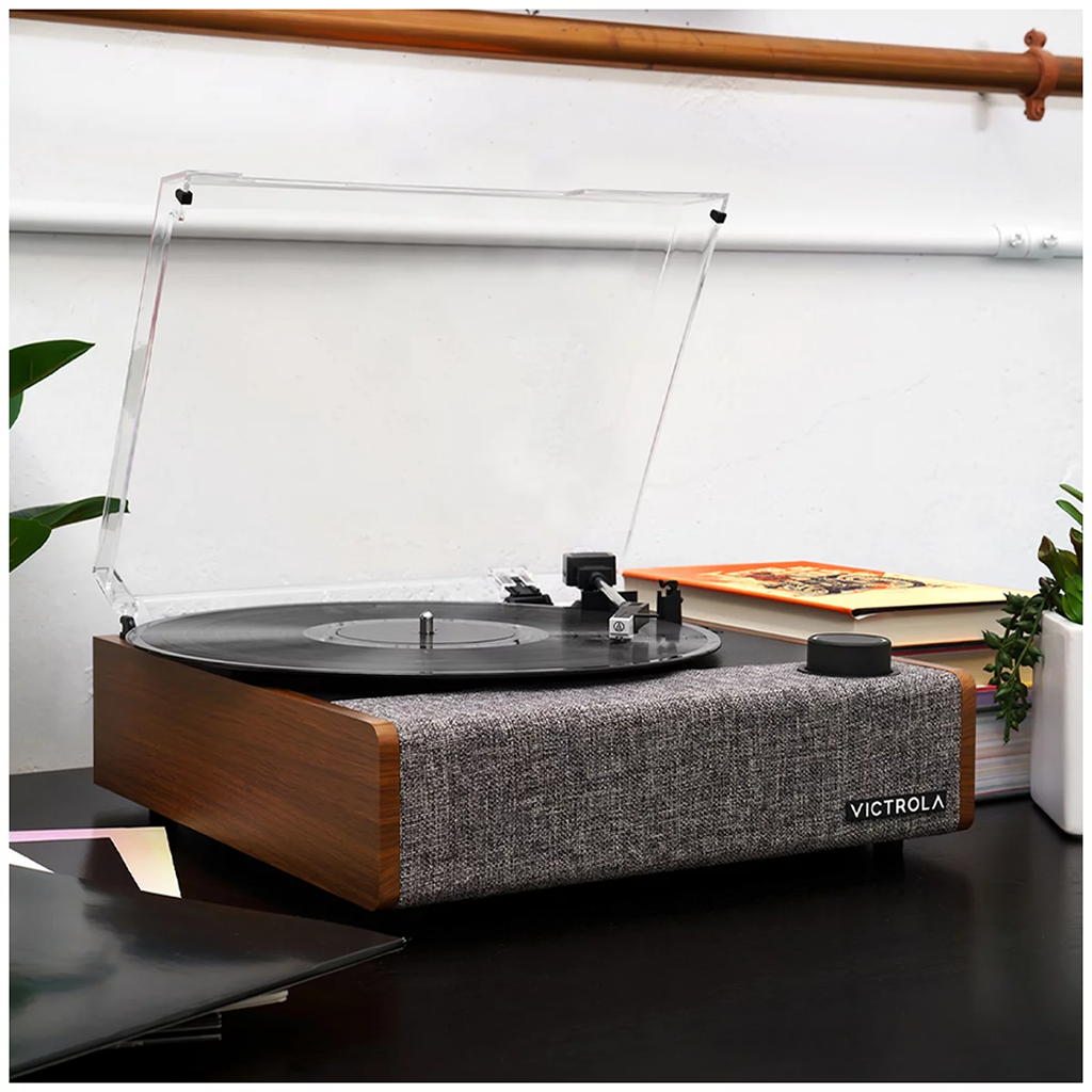 Victrola Eastwood II Turntable - Walnut - VTA-74-WLN-INT | Mwave