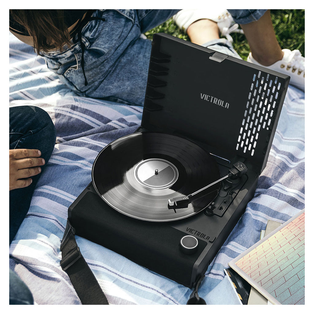 Victrola Revolution Go Turntable - Black - VTR-750SB-BLK-INT | Mwave