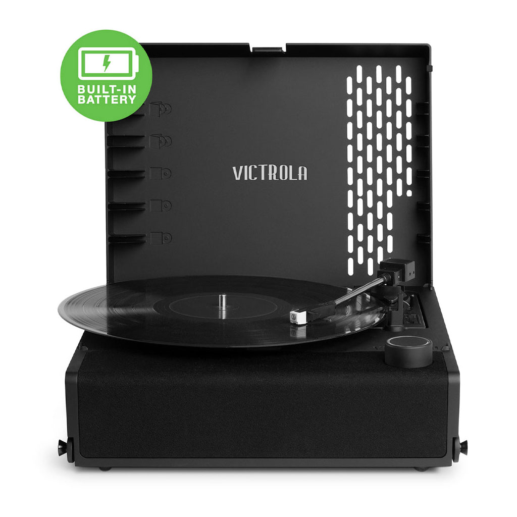 Victrola Revolution Go Turntable - Black - VTR-750SB-BLK-INT | Mwave