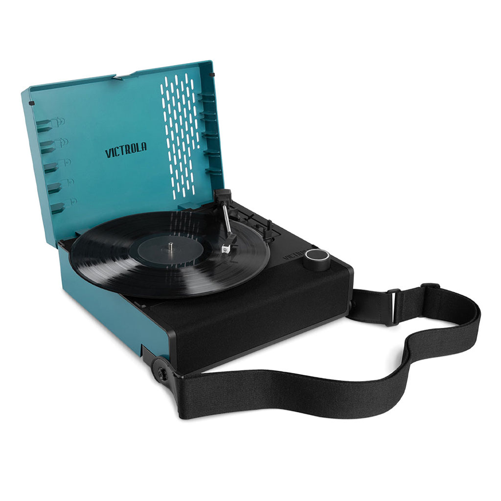 Victrola Revolution Go Turntable - Blue - VTR-750SB-BLU-INT | Mwave