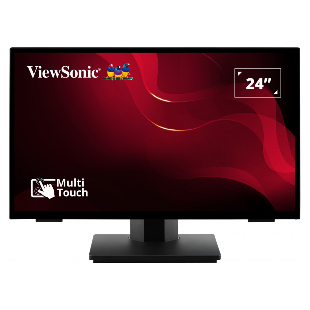 ViewSonic TD2465 24" Full HD Touchscreen 4-Side Frameless VA Monitor ...