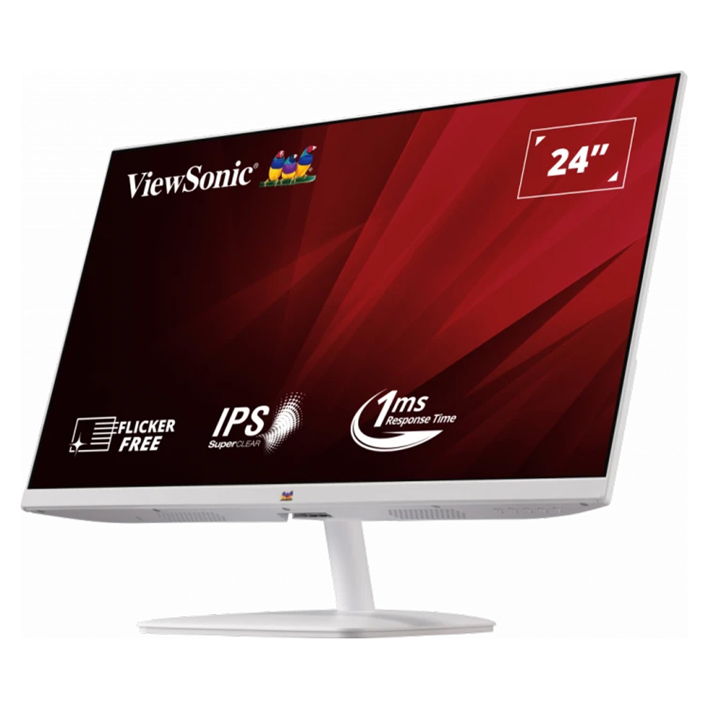 ViewSonic VA2432-H-W 24" 100Hz Full HD 1ms Frameless IPS Monitor ...