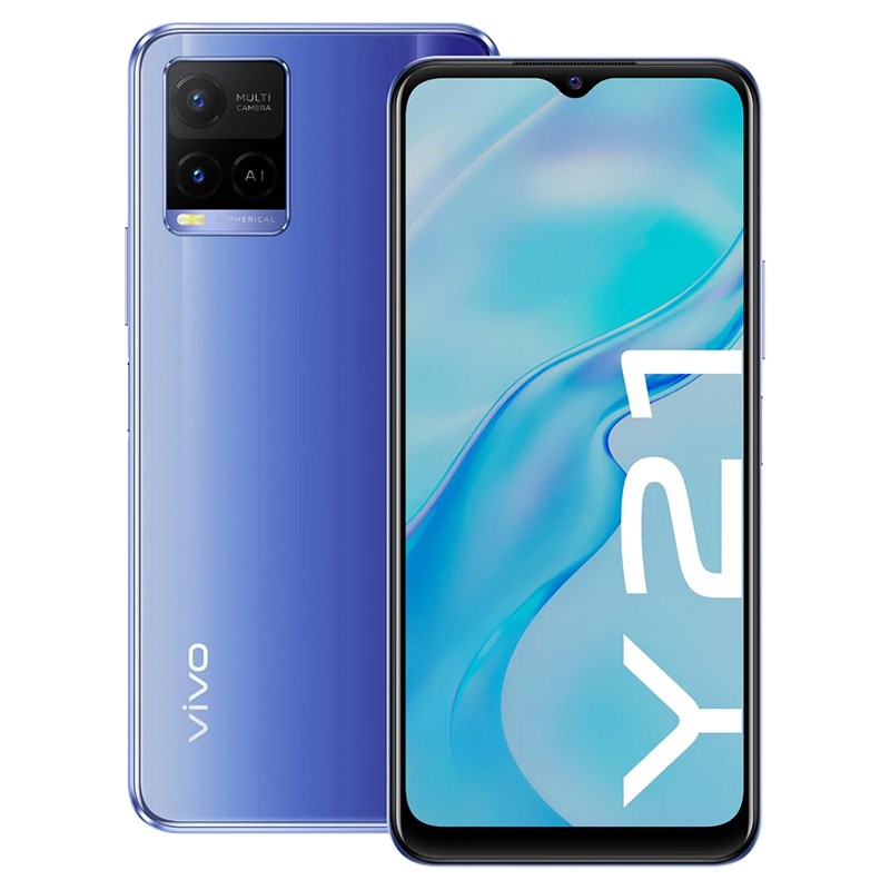 Vivo Y21 6.51" 64GB 4G Smartphone - Metallic Blue - V2111-MB | Mwave