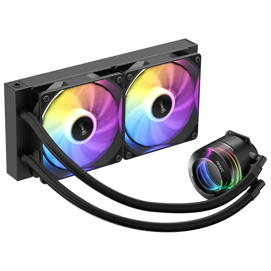 Antec Vortex Lum 240mm ARGB AIO CPU Liquid Cooler - VORTEX LUM 240 ARGB ...