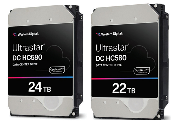 WD Ultrastar DC HC580 24TB SATA 7200RPM 512e/4Kn SE Hard Drive 0F62796 ...