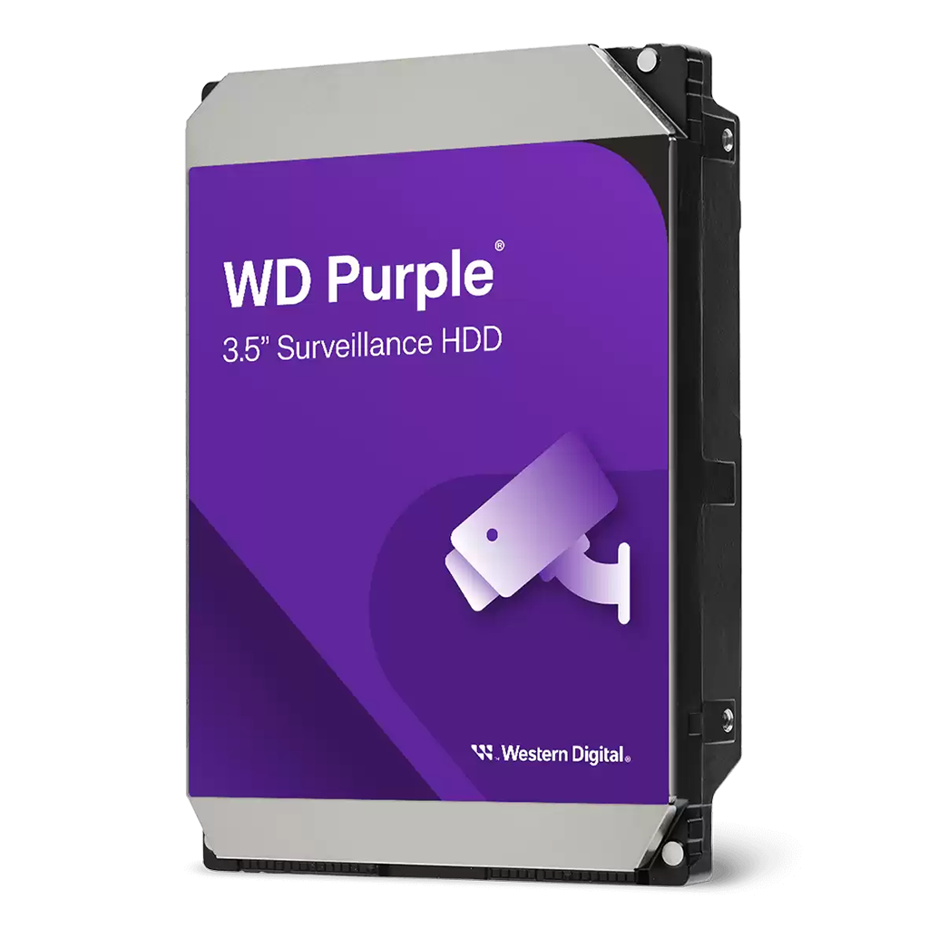 WD WD85PURZ 8TB Purple 3.5" SATA 6Gb/s 256MB Surveillance Hard Drive ...