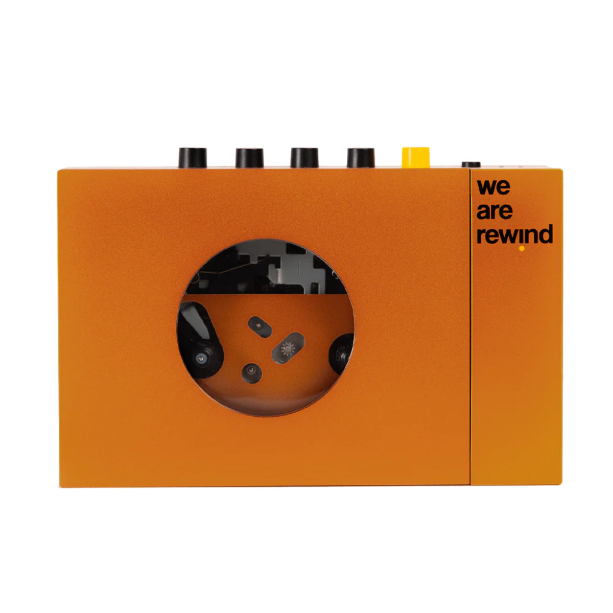 We Are Rewind Portable Cassette Player & Recorder - Orange - WE-001- O1 ...