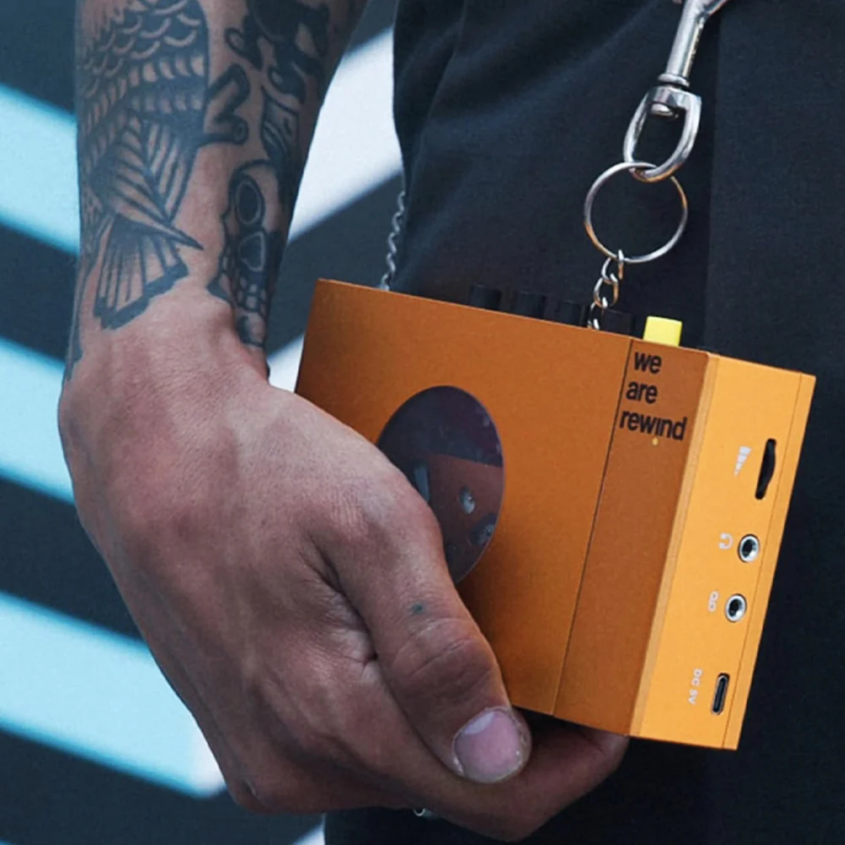 We Are Rewind Portable Cassette Player & Recorder - Orange - WE-001- O1 ...