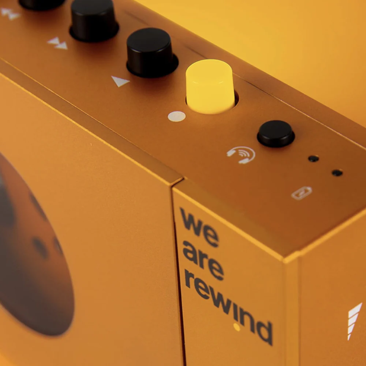 We Are Rewind Portable Cassette Player & Recorder - Orange - WE-001- O1 ...