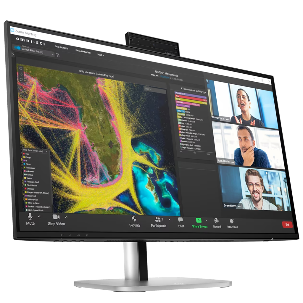 HP Series 5 Pro 527PM 27" QHD IR Webcam USB-C 100W PD IPS Monitor ...