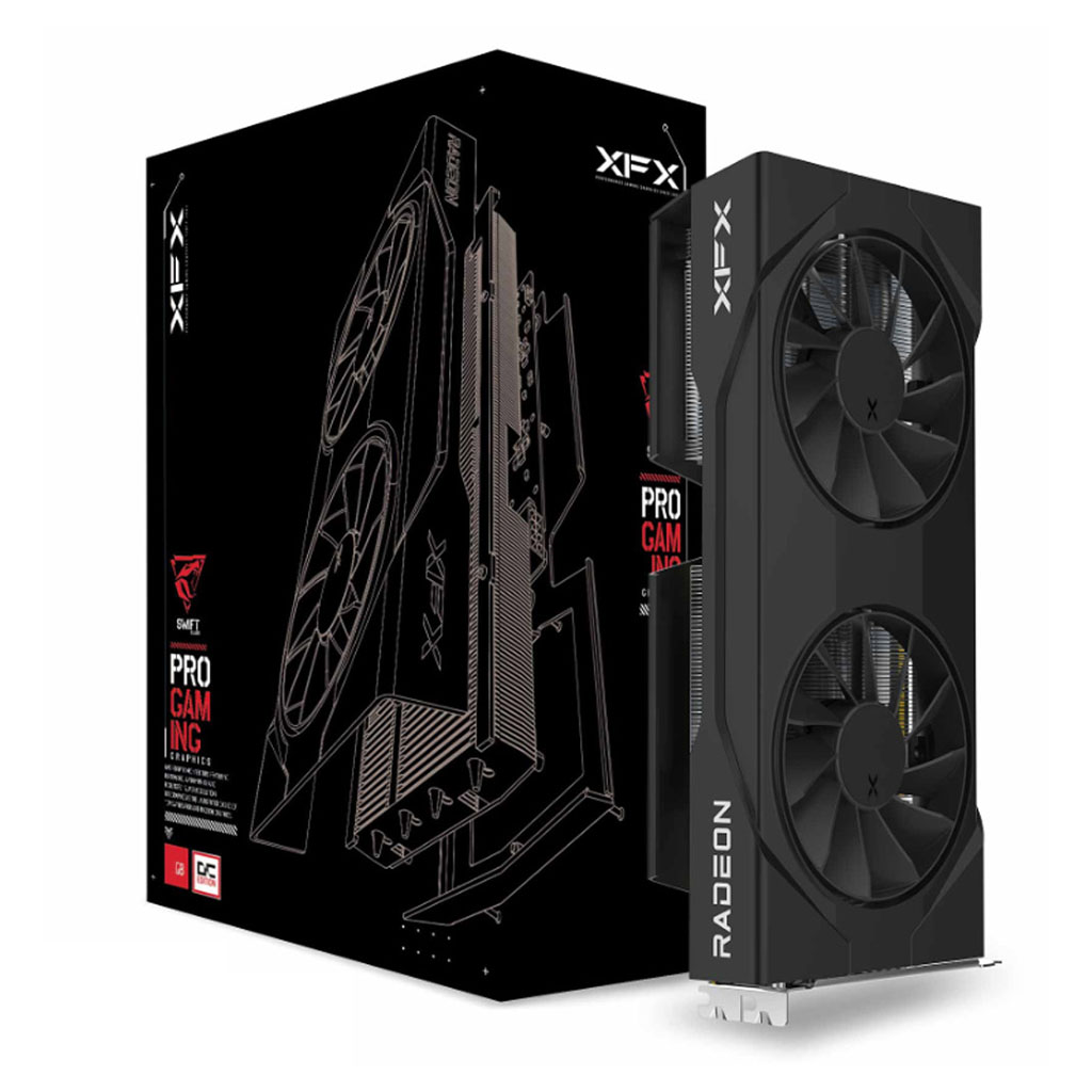 XFX AMD Radeon RX 9060 XT Swift OC Dual Fan Gaming Edition 8GB GDDR6 ...