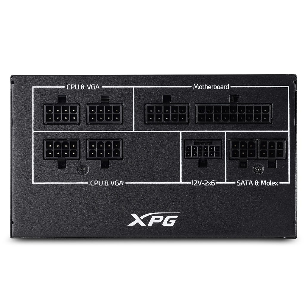 XPG CORE REACTOR II VE 750W 80+ Gold ATX 3.1 Fully Modular Power Supply ...