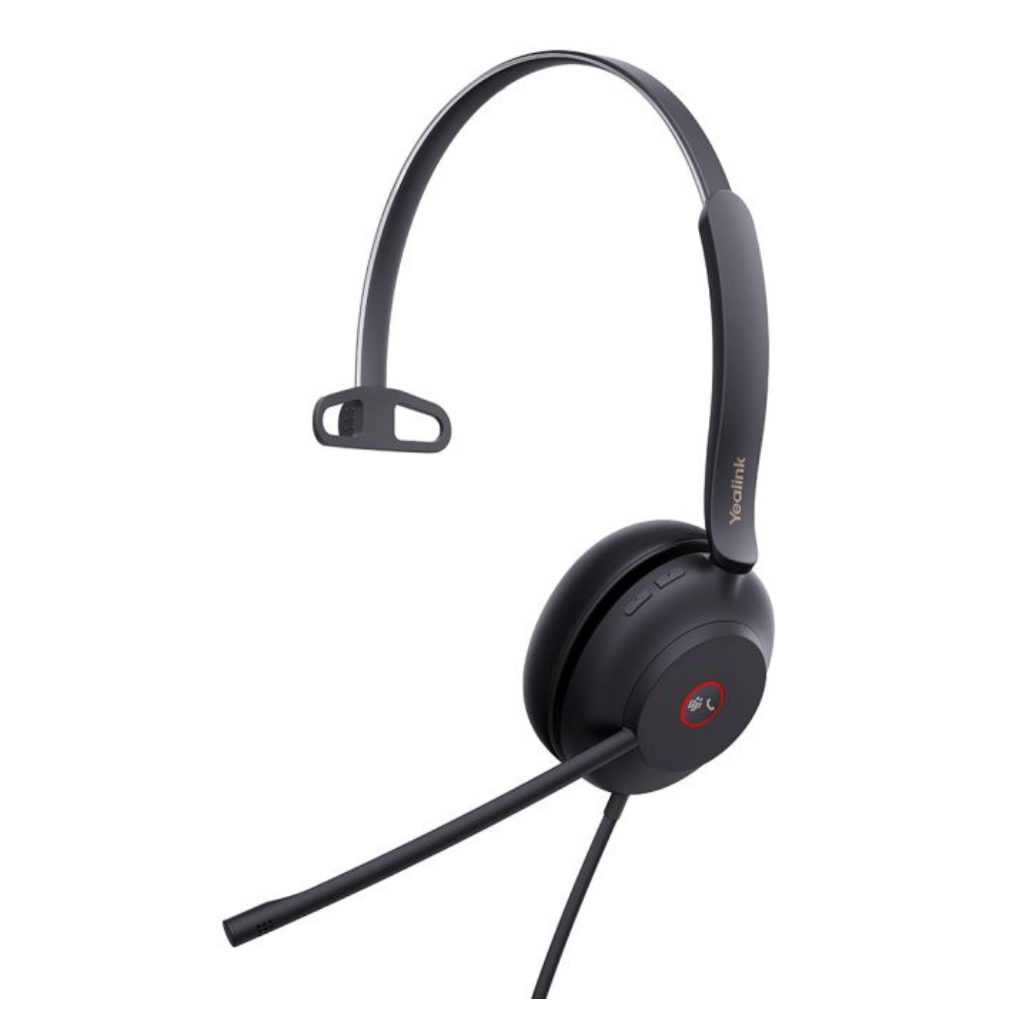 Yealink UH37 Mono USB-C/A Headset - Microsoft Teams - UH37-M-MS-C/A | Mwave