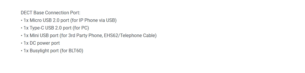 Yealink WHB640UC Replacement DECT Base for WH64 UC Headset - WHB640UC ...