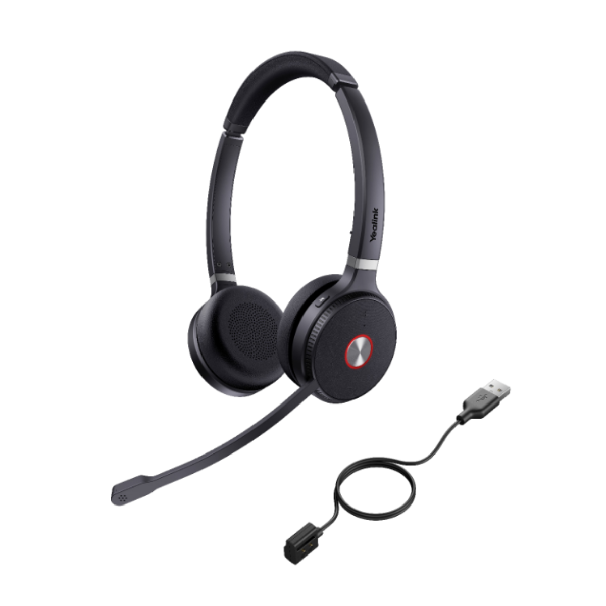 Yealink WHD622 DECT Wireless Headset w/ Charging Cable - WHD622 | Mwave
