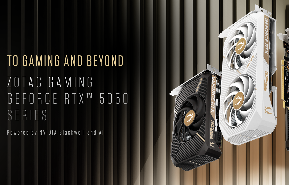 ZOTAC Gaming GeForce RTX 5050 Twin Edge OC GDDR6 8GB Video Card - ZT ...