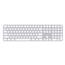 Apple Magic Keyboard with Touch ID & Numeric Keypad - Silver - MK2C3ZA ...