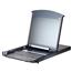 ATEN KL1108VN 19" 8-Port Cat 5 Dual Rail LCD KVM over IP Switch ...