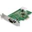 StarTech 1-port PCI Express RS232 Serial Adapter Card - PCIe Serial DB9 - PEX1S953LP | Mwave