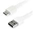 StarTech 2m USB A to USB C Charging Cable - Durable Aramid 3A White ...