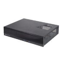 SilverStone ML03 USB3.0 Slim HTPC Black Case - SST-ML03B | Mwave