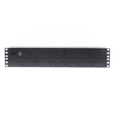 4Cabling 2RU 12 Way GPO Horizontal Rack Mount PDU Power Rail - PDU ...