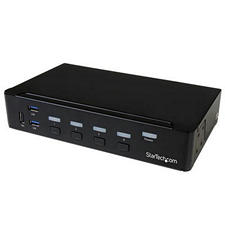 StarTech 4-Port DisplayPort KVM Switch With Built-in USB 3.0 Hub - 4K - SV431DPU3A2 | Mwave