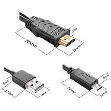 Ugreen 20139 2M MHL Micro USB 11 Pin to HDMI Adapter Cable - 20139 | Mwave