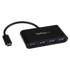 StarTech 4 Port USB C Hub - USB-C to 4x A - USB 3.0 Hub - Bus Power ...