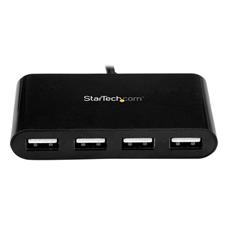 StarTech 4-Port USB-C Hub - Mini Hub - USB-C to 4x USB-A - USB 2.0 ...