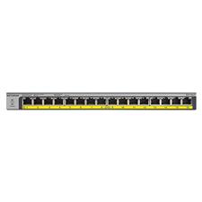 Netgear GS116LP-100AJS 16-Port PoE+ Gigabit Unmanaged Switch - GS116LP ...
